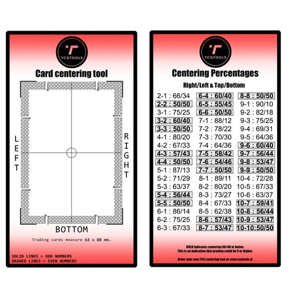 Card Centering Tool - TcgTools
